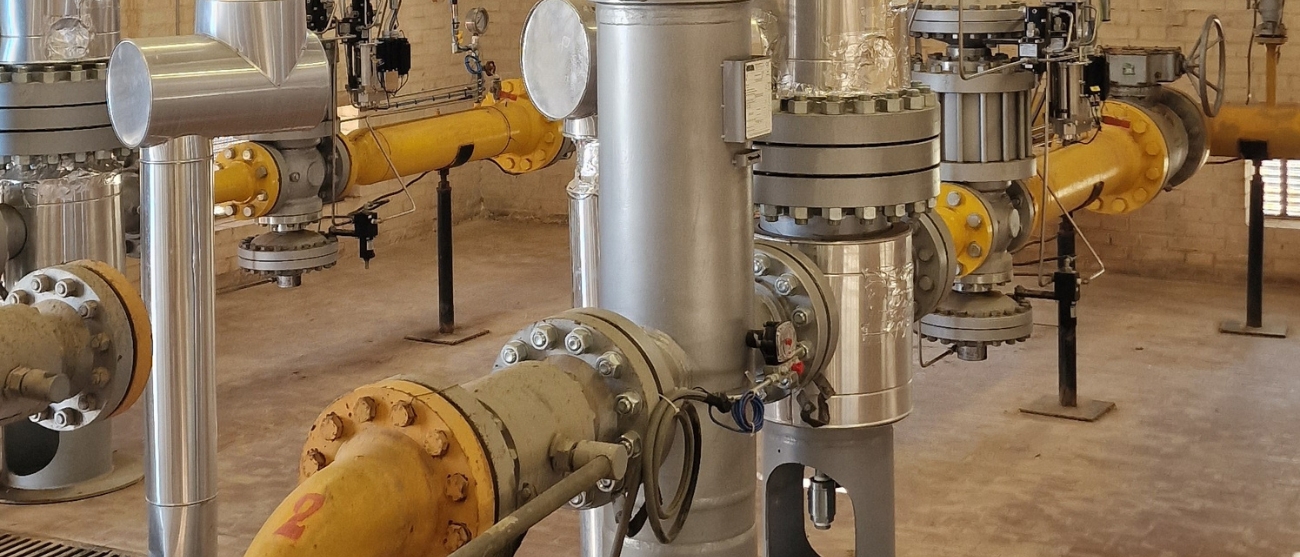Regulación automática y la rangeabilidad del caudal de gas